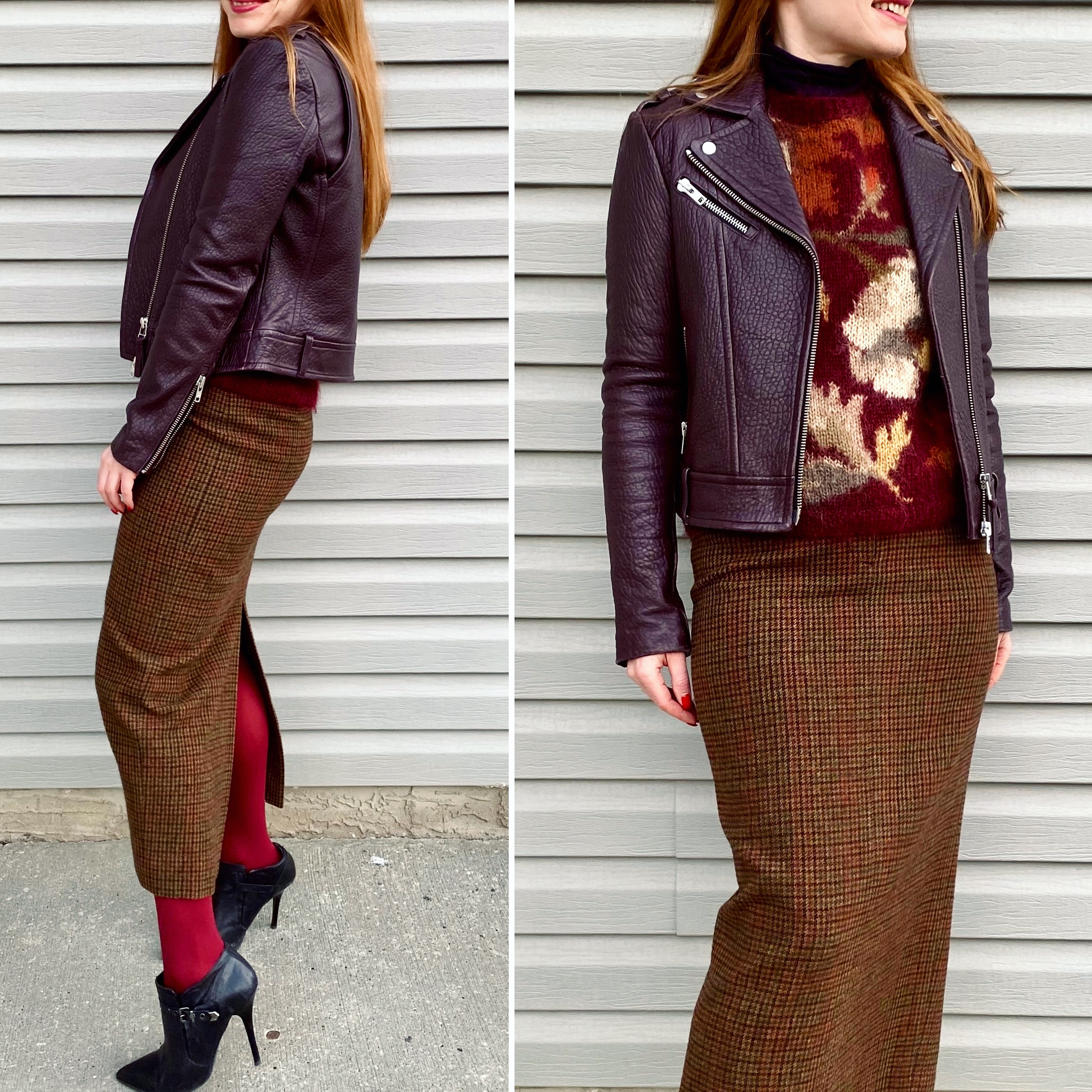 What I Wore: November 2022, part one – Blue Collar Red Lipstick