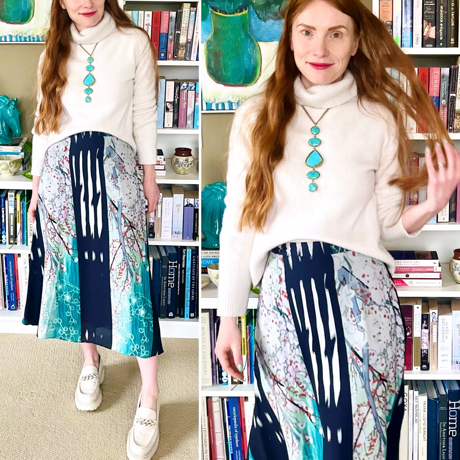 What I Wore: April 2024, part three – Blue Collar Red Lipstick